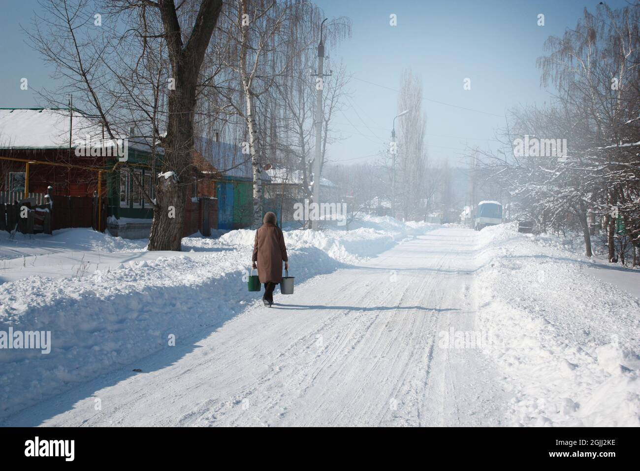 Russian winter hi-res stock photography and images - Alamy