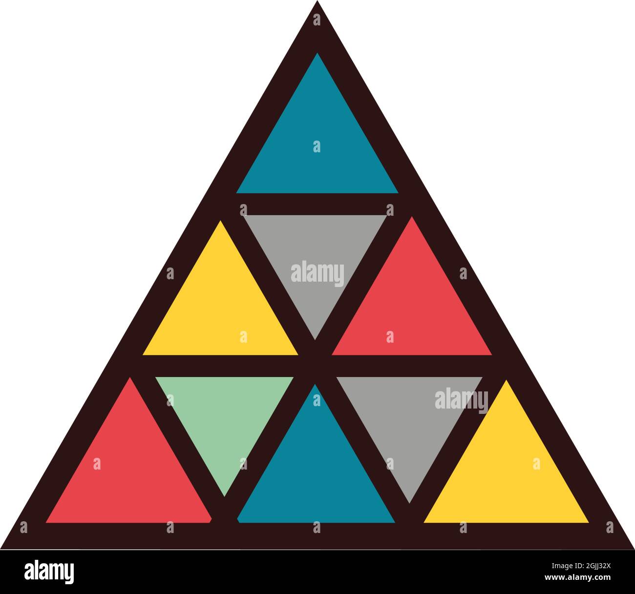 Triangle icon logo design inspiration vector template Stock Vector ...