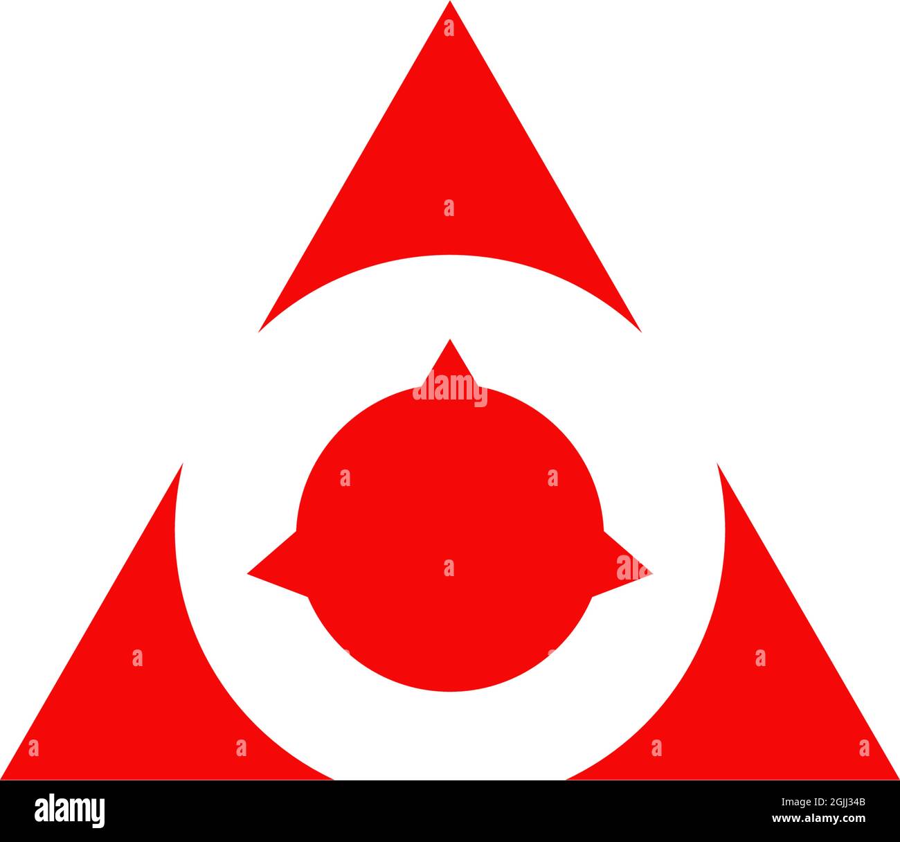 Triangle icon logo design inspiration vector template Stock Vector ...