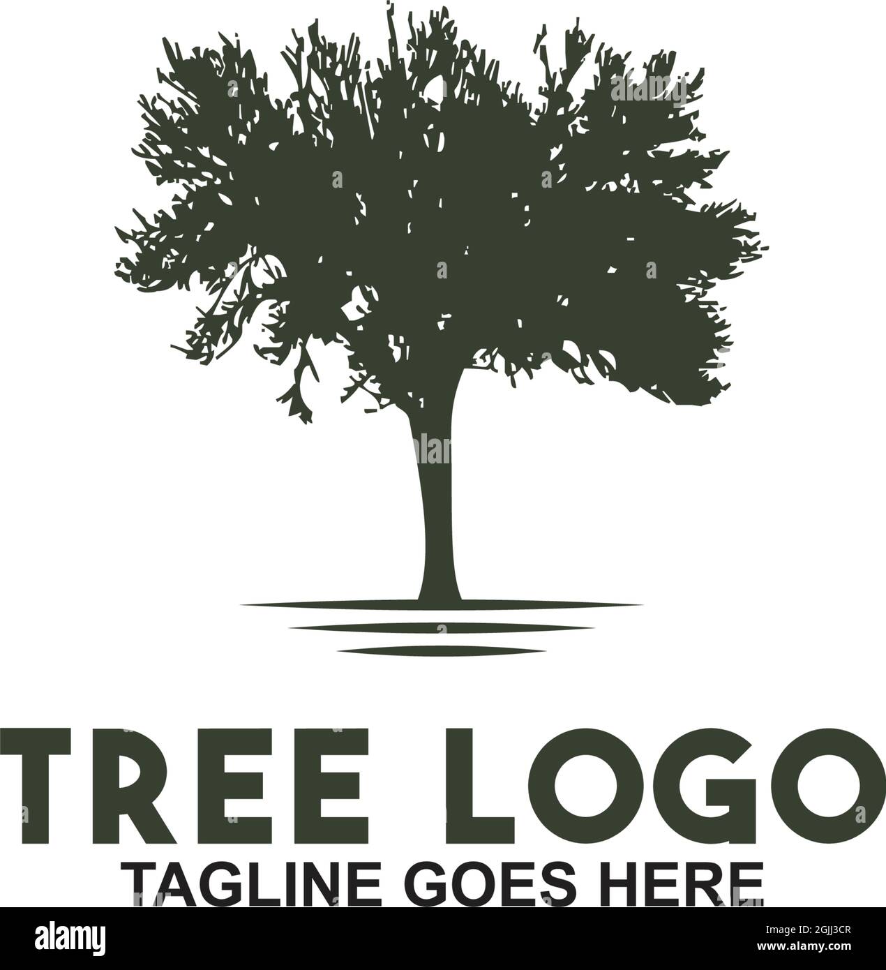 Tree logo icon design inspiration vector template Stock Vector Image ...