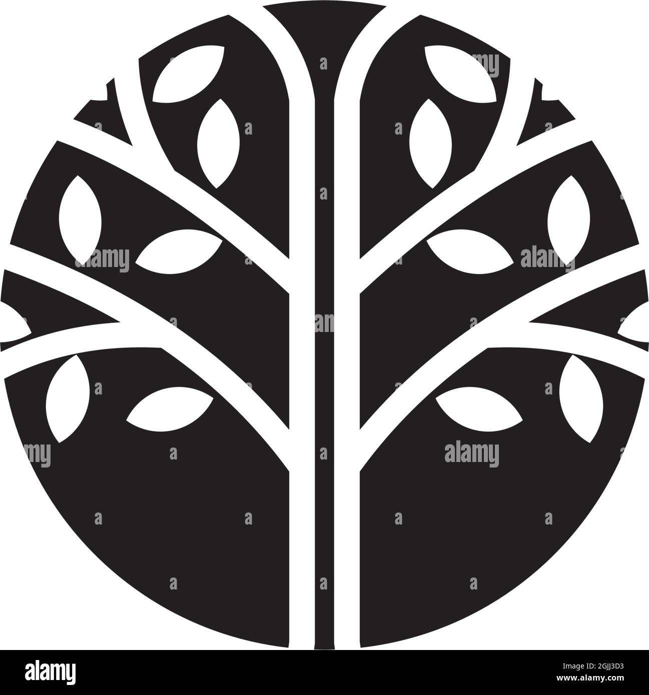 Tree logo icon design inspiration vector template Stock Vector Image ...