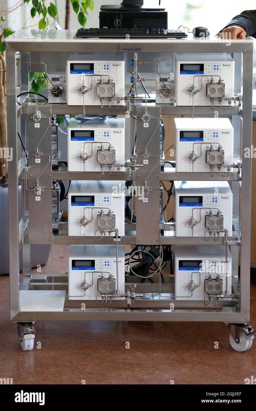 Berlin, Germany. 10th Sep, 2021. The "Customized Impingement jets ...