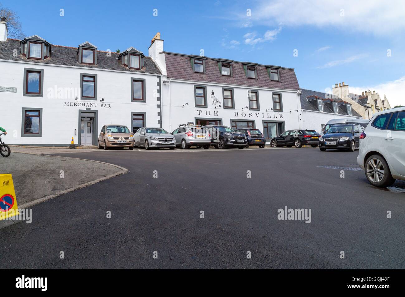Merchant Bar, Portree Stock Photo - Alamy