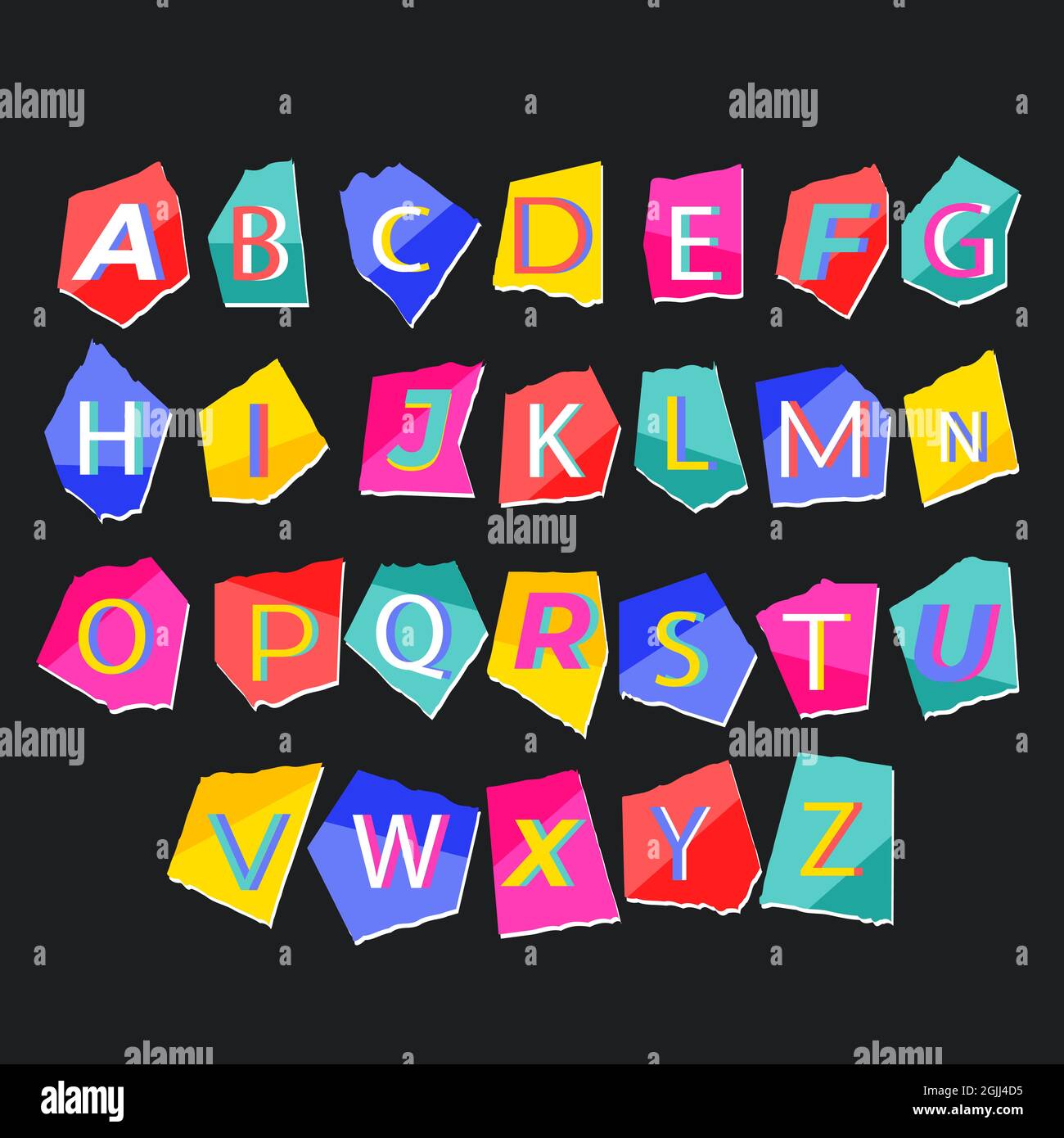 Ransom font hi-res stock photography and images - Alamy