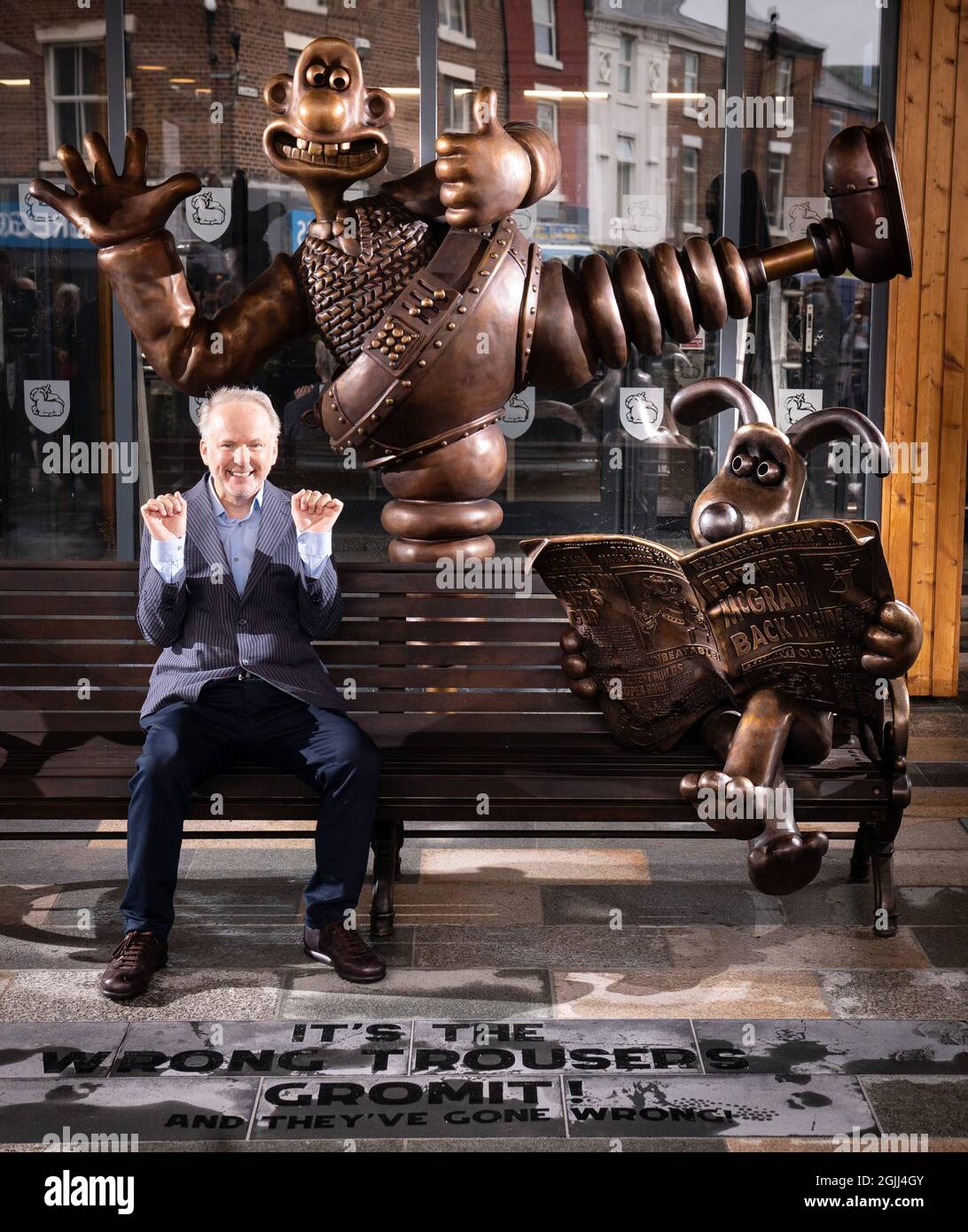 Nick park wallace gromit creator hi-res stock photography and images ...