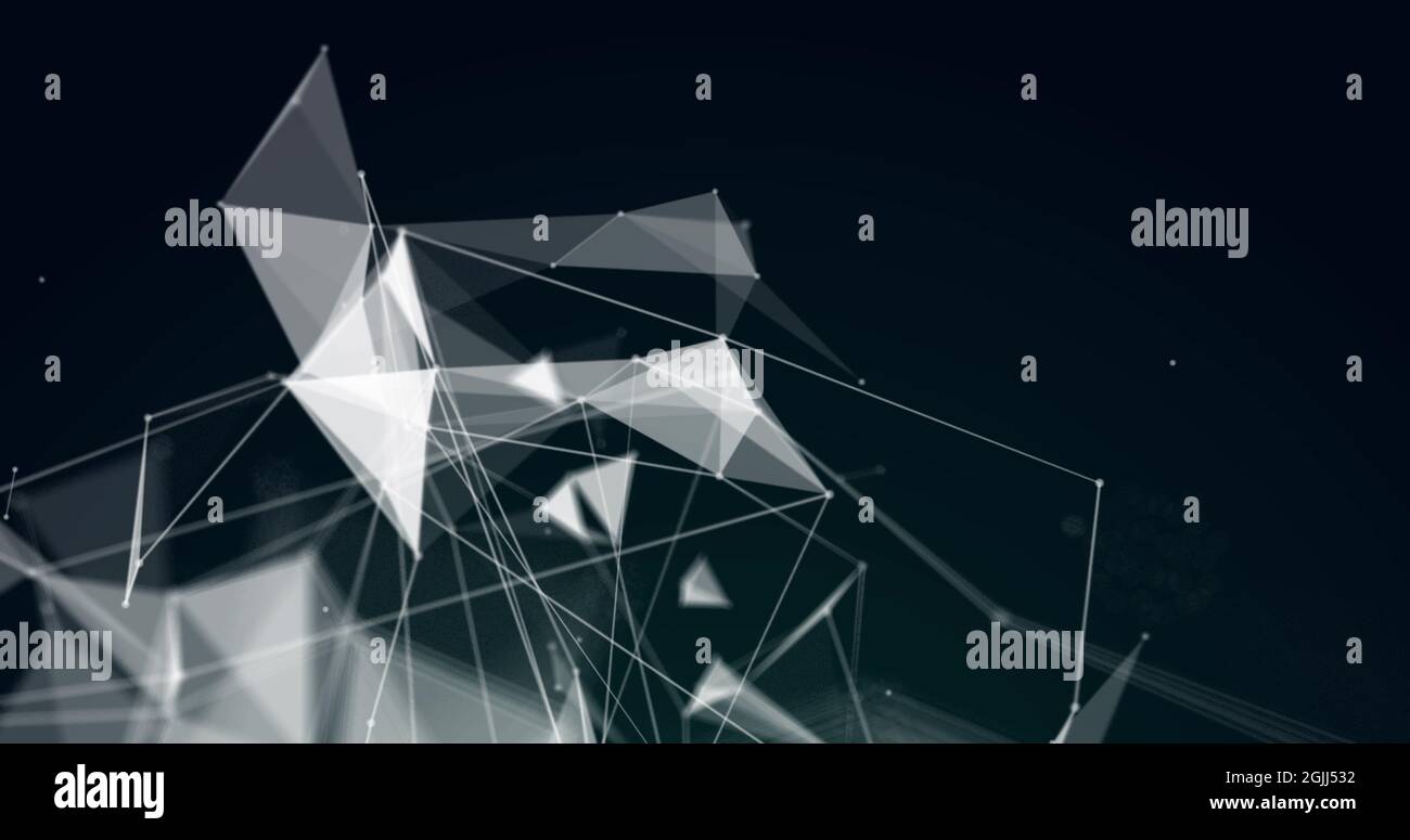 Image of detailed plexus structure 4k Stock Photo - Alamy