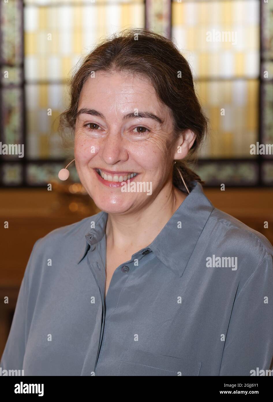 Hamburg, Germany. 10th Sep, 2021. British chemist Clare Grey from the ...