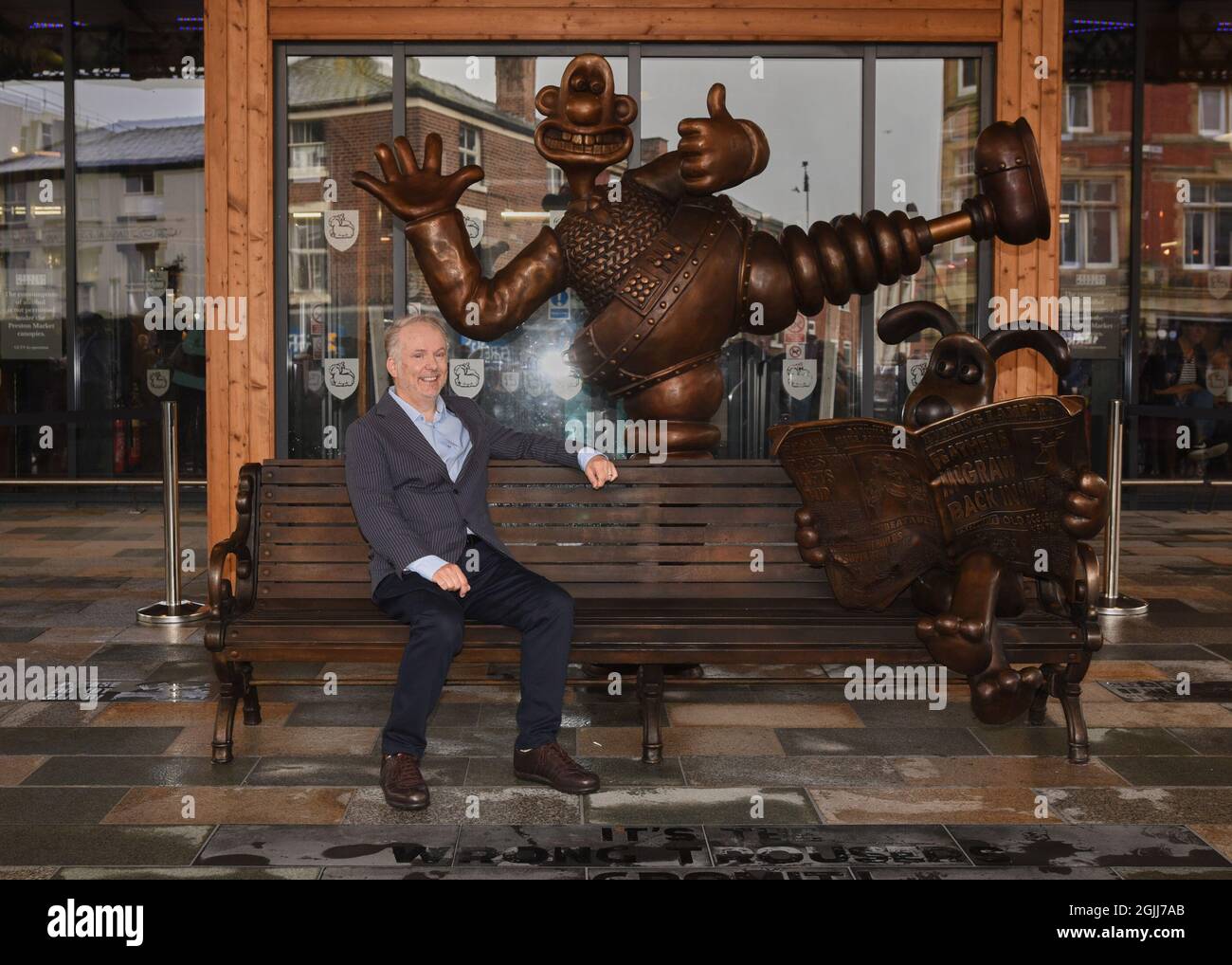 Preston, Lancashire. 10th September, 2021. Oscar-winning animator Nick ...