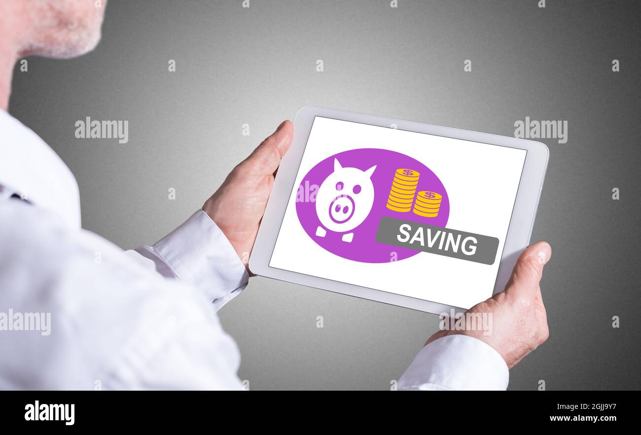 Pig holding tablet hi-res stock photography and images - Alamy