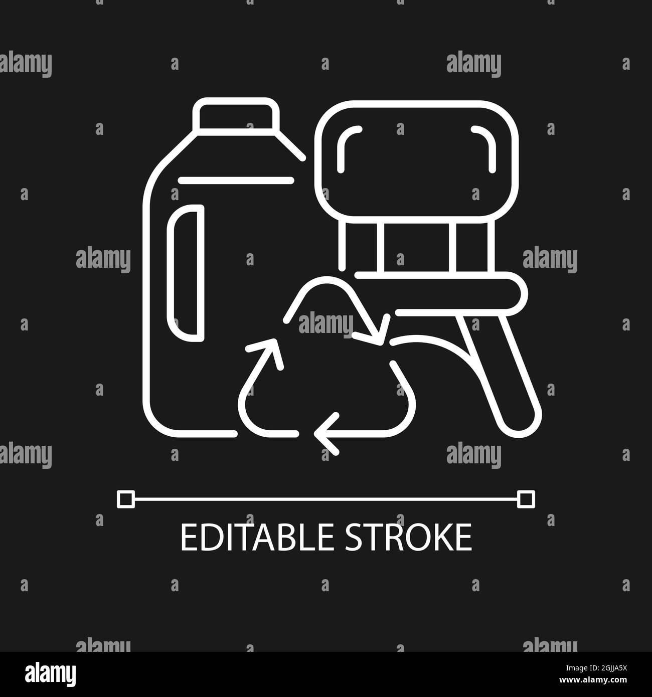 Plastic lumber recycle plastic hi-res stock photography and images - Alamy