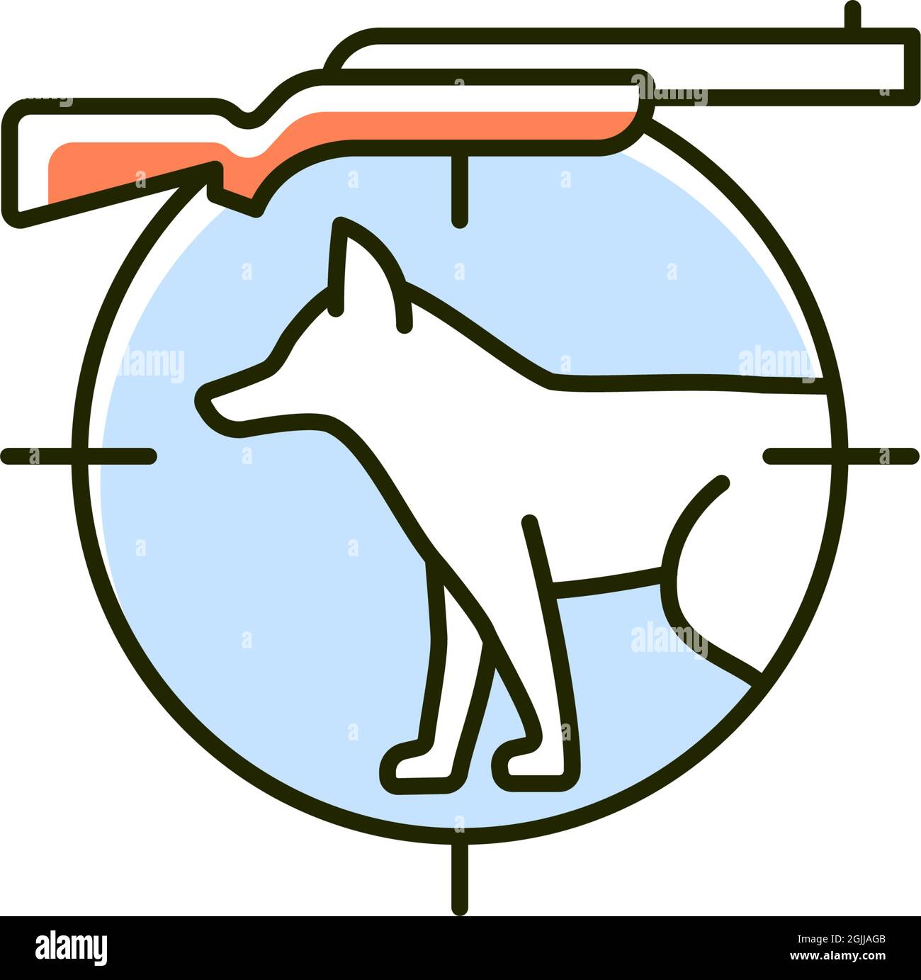 Pheasant hunting rifle Cut Out Stock Images & Pictures - Alamy