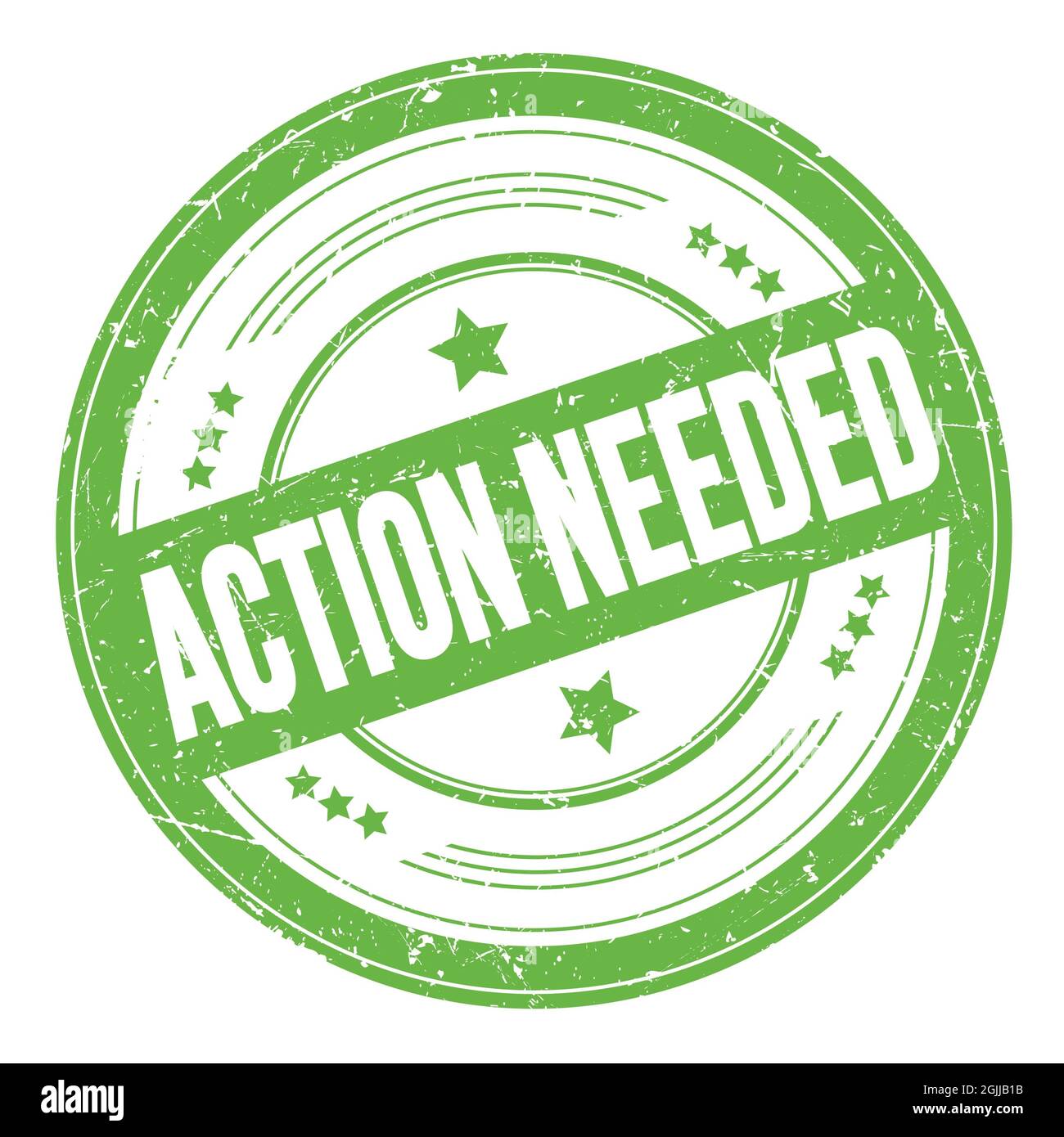 Action needed stamp hi-res stock photography and images - Alamy