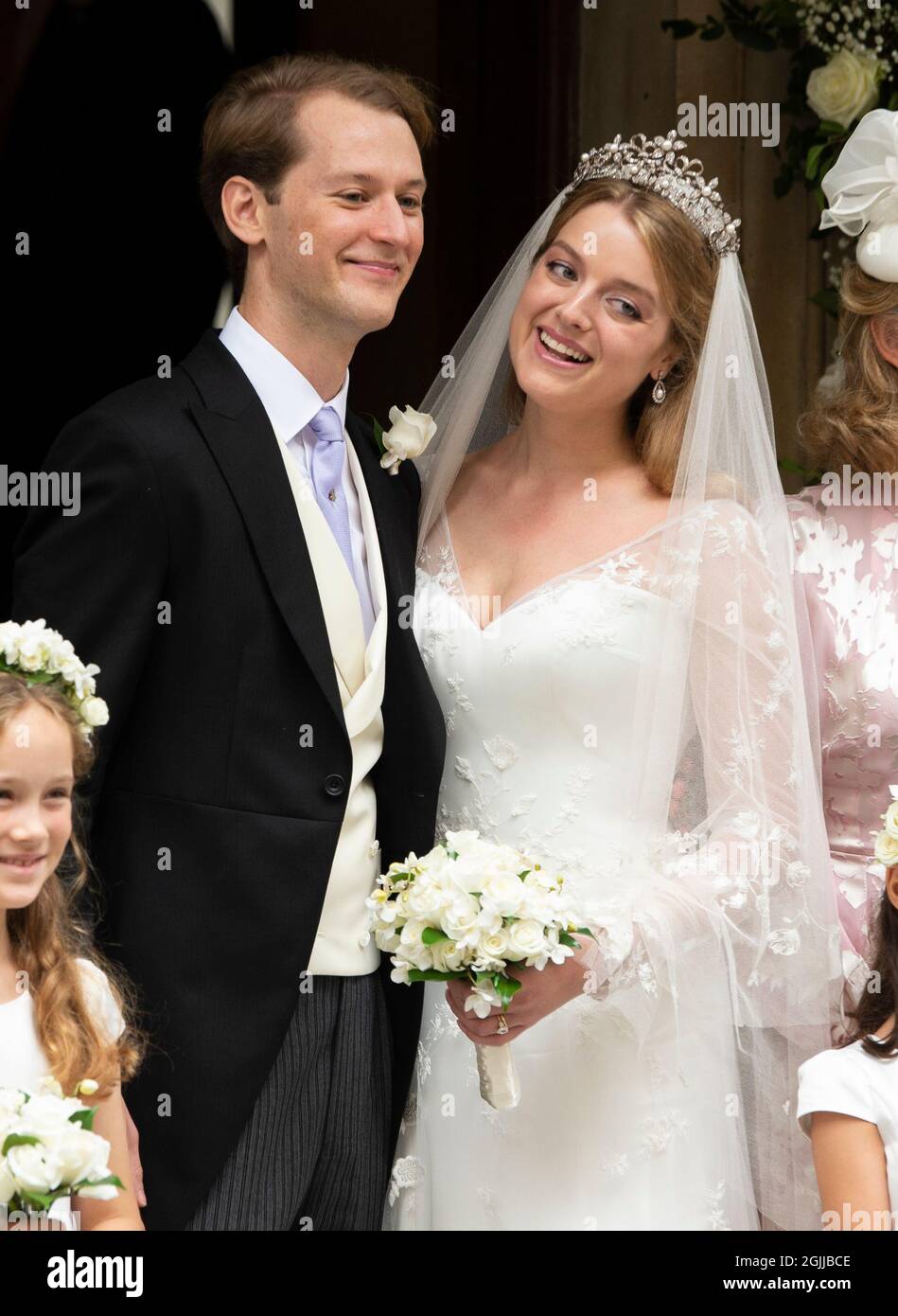 September 10, 2021, London, UK The Wedding of Flora Ogilvy and Timothy ...