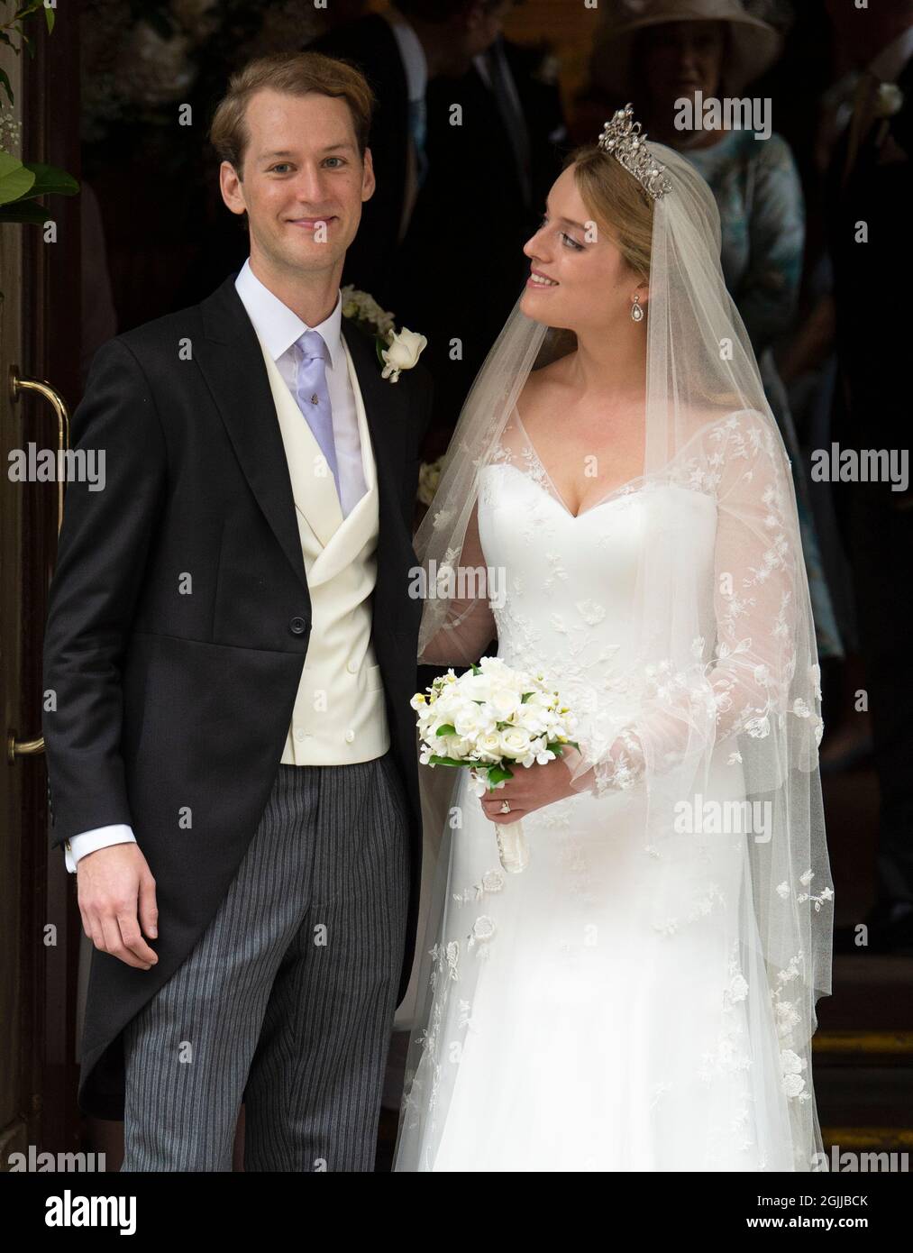 September 10, 2021, London, UK The Wedding of Flora Ogilvy and Timothy ...