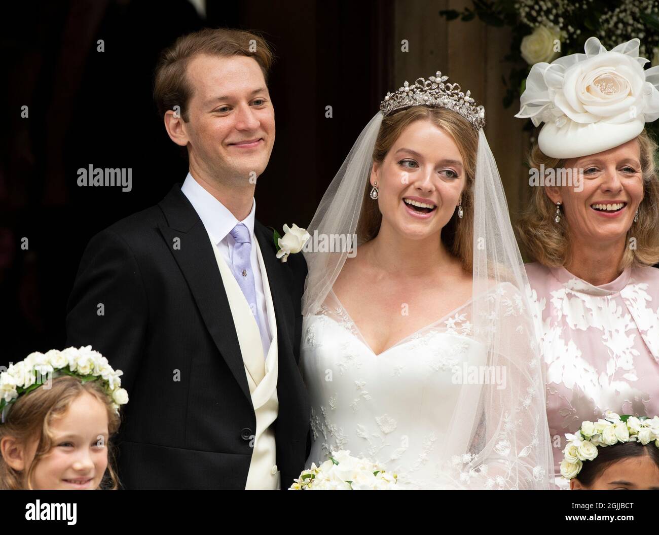 September 10, 2021, London, UK The Wedding of Flora Ogilvy and Timothy ...