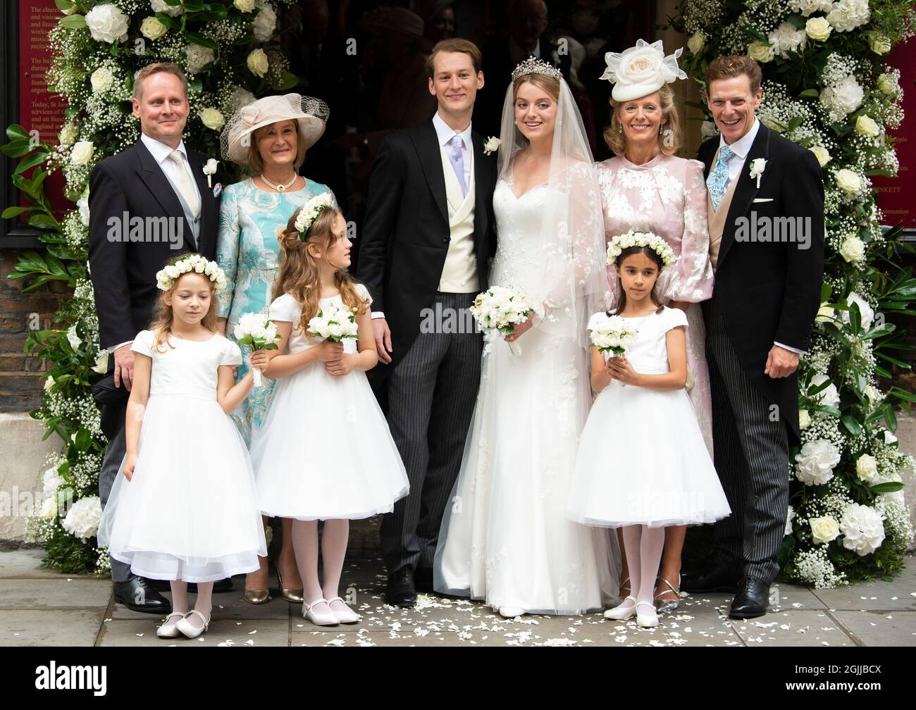 September 10, 2021, London, UK The Wedding of Flora Ogilvy and Timothy ...