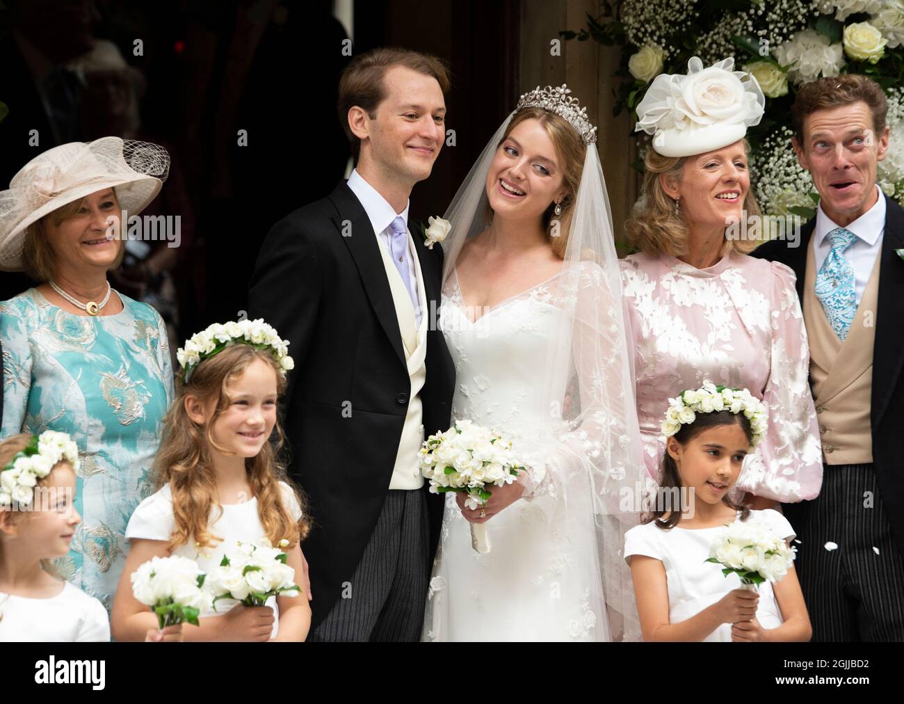 September 10, 2021, London, UK The Wedding of Flora Ogilvy and Timothy ...