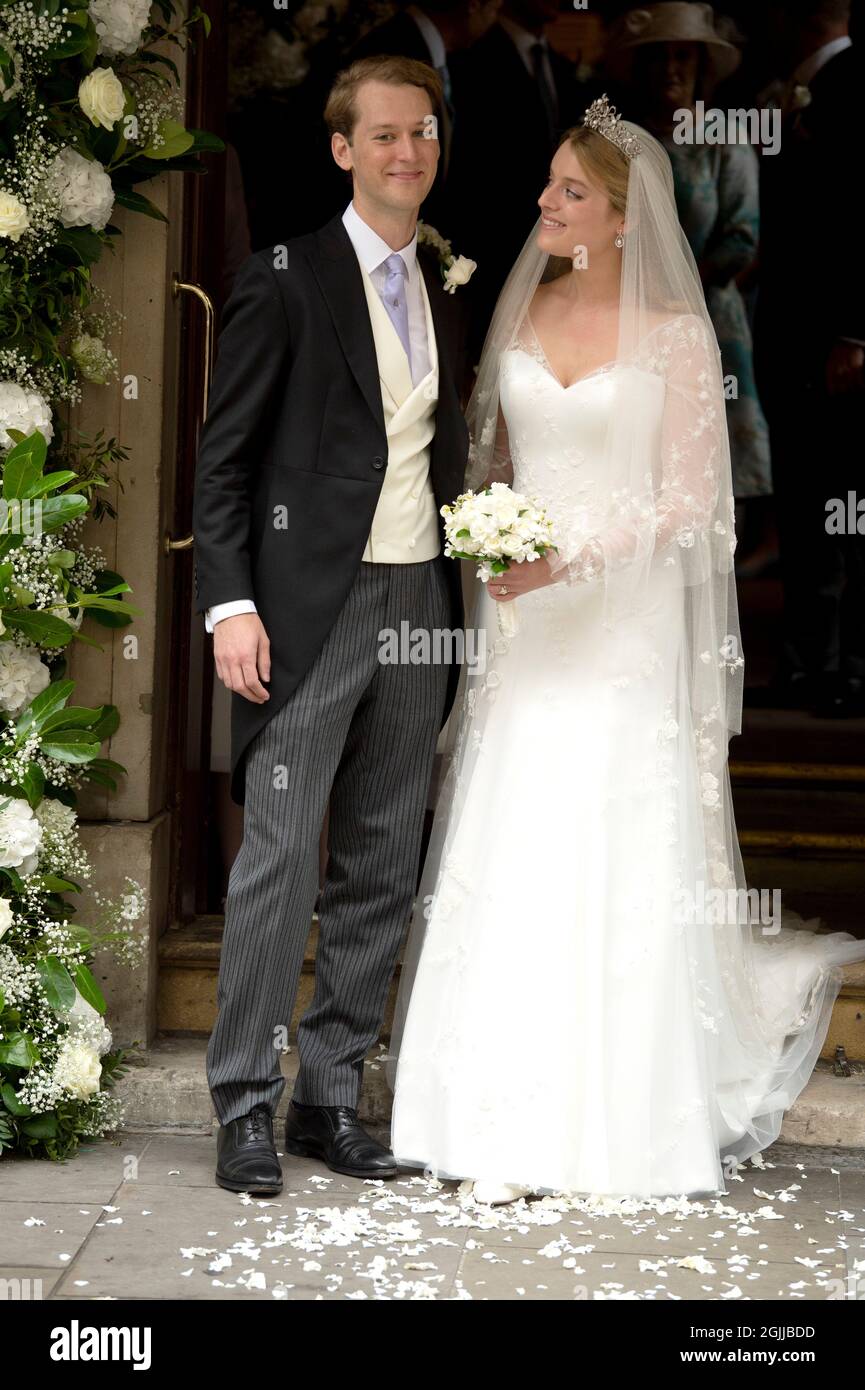 September 10, 2021, London, UK The Wedding of Flora Ogilvy and Timothy ...