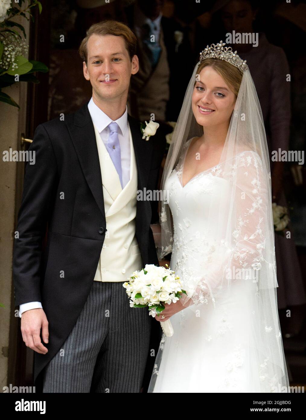 September 10, 2021, London, UK The Wedding of Flora Ogilvy and Timothy ...