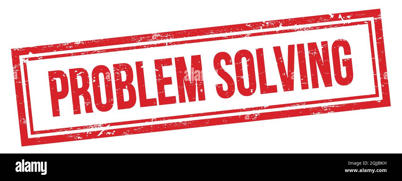 Problem solving stamp hi-res stock photography and images - Alamy
