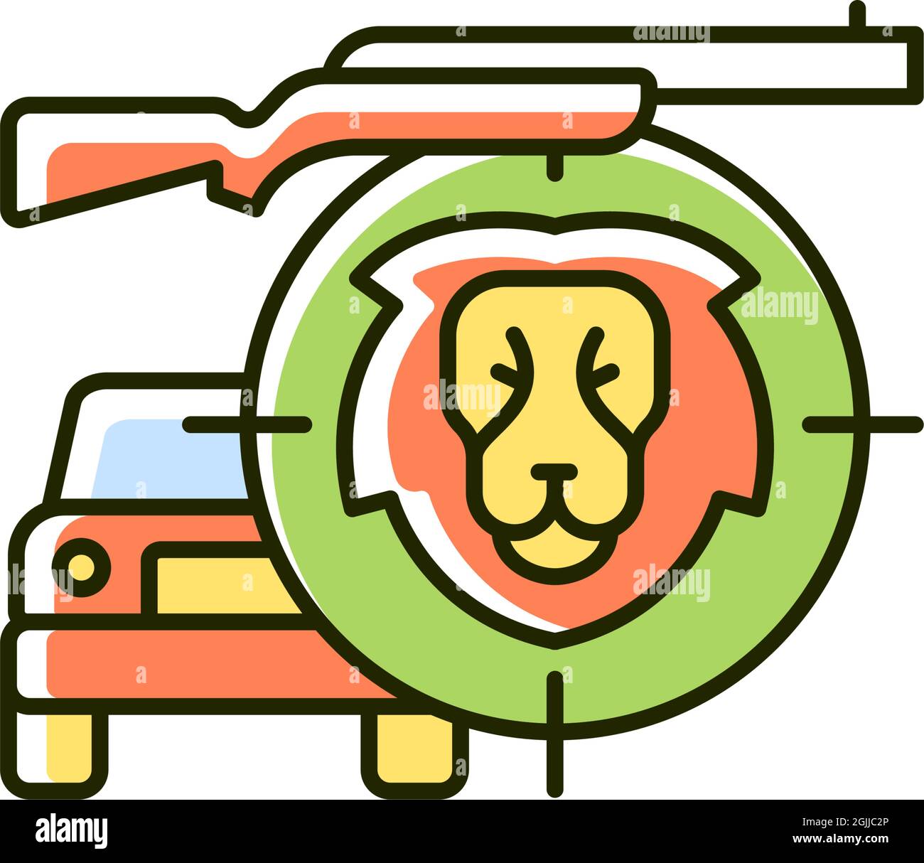 Safari RGB color icon Stock Vector Image & Art - Alamy