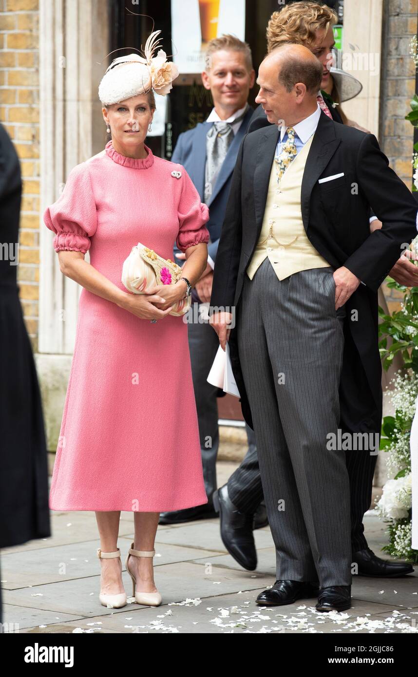 September 10, 2021, London, UK Sophie, Countess of Wessex and Prince ...