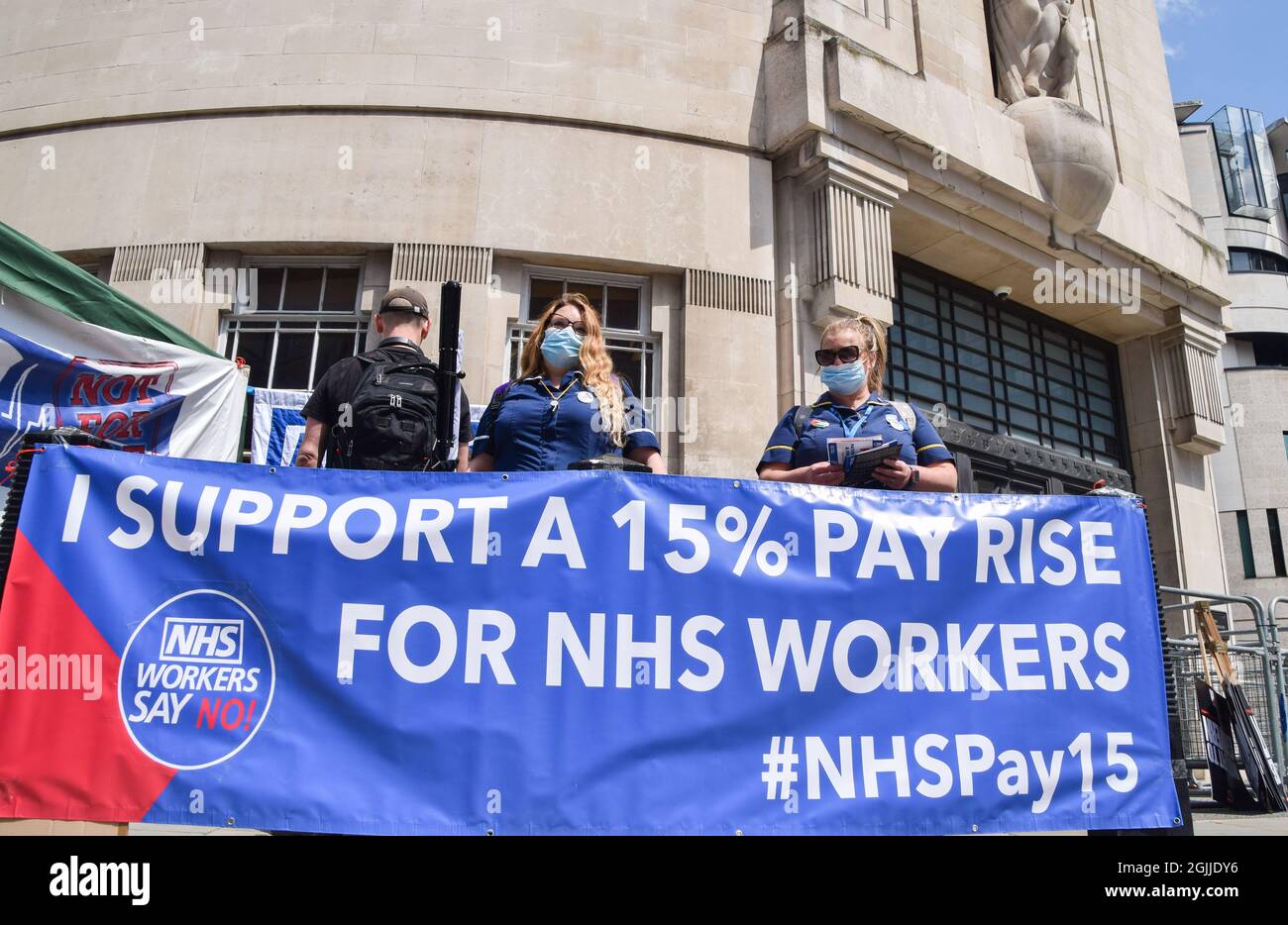 Pay rise nurse hi-res stock photography and images - Alamy