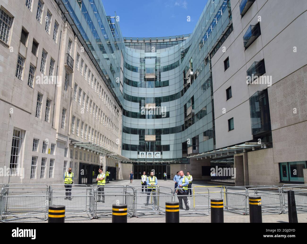Broadcasting House, BBC headquarters in Central London, United Kingdom ...