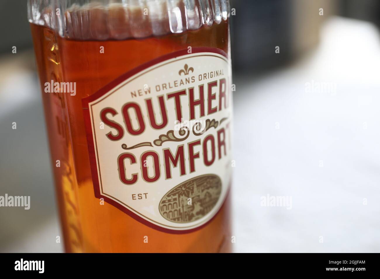Southern Comfort liqueur Stock Photo - Alamy