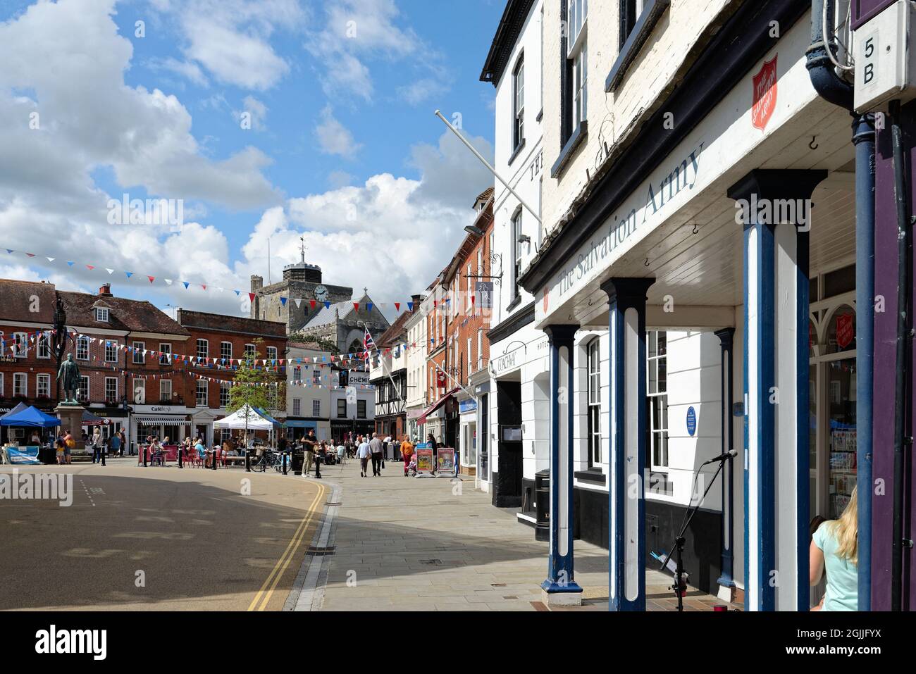 Romsey Town Centre High Resolution Stock Photography and Images - Alamy