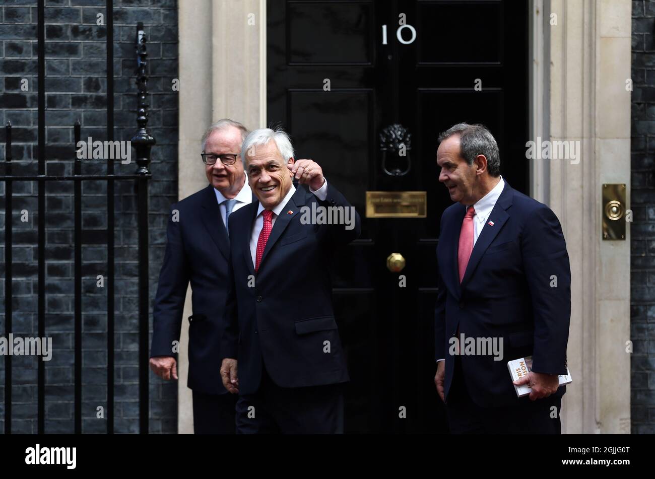 London, England, UK. 10th Sep, 2021. ChileanÂ President SEBASTIAN ...