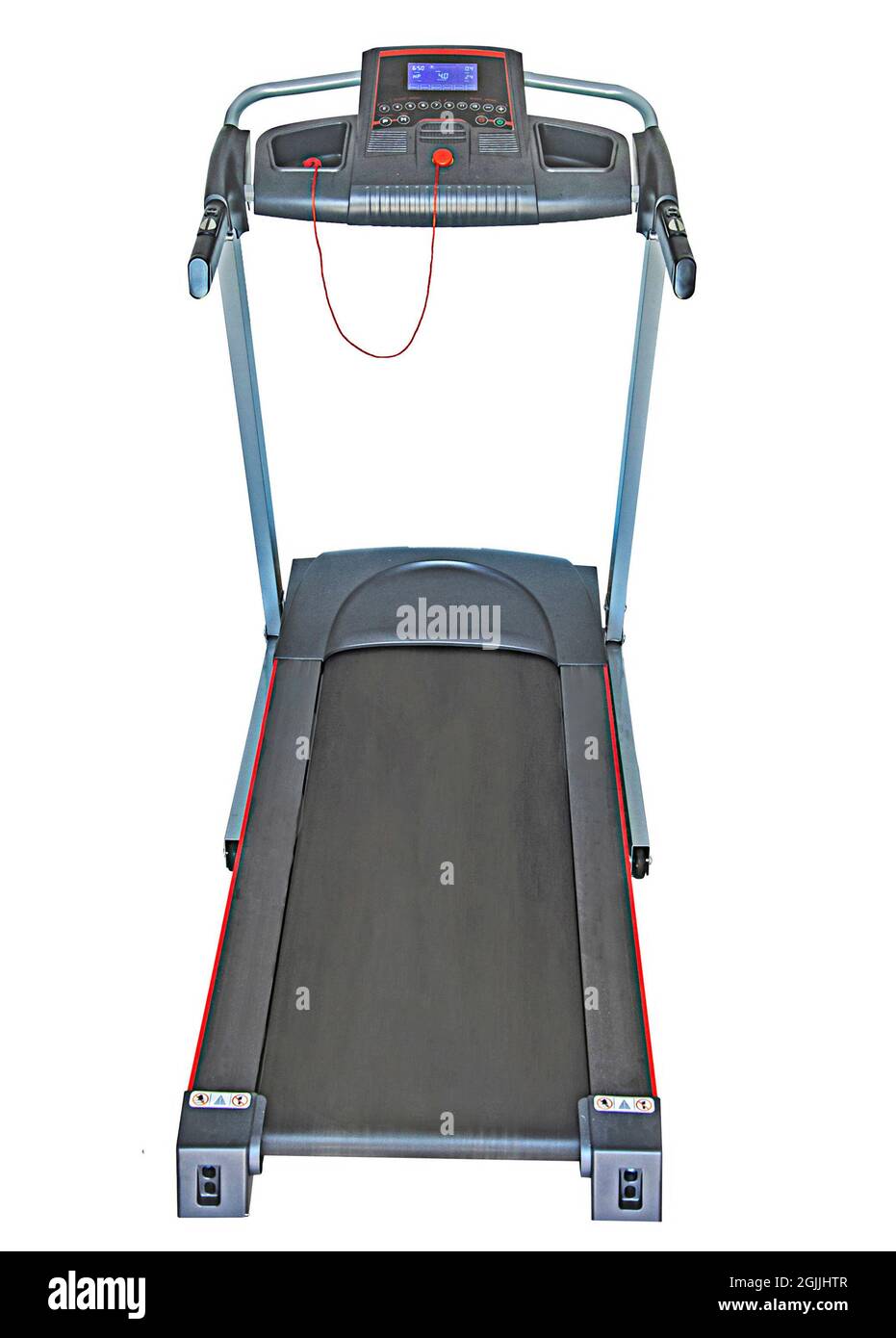 treadmill isolated on white background Stock Photo - Alamy