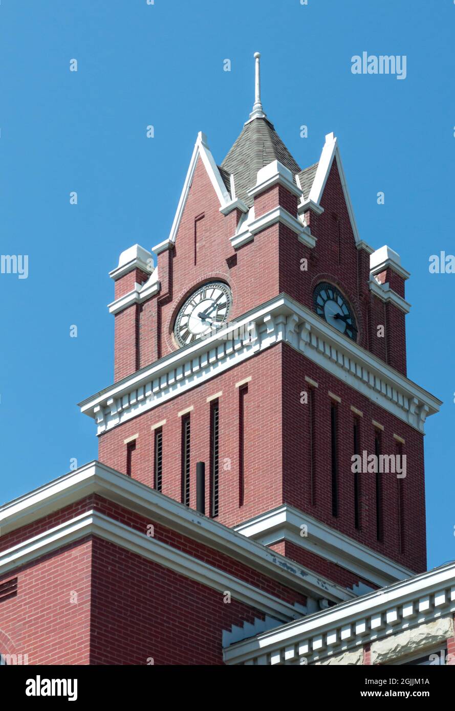 Courthouse clock tower hi-res stock photography and images - Alamy