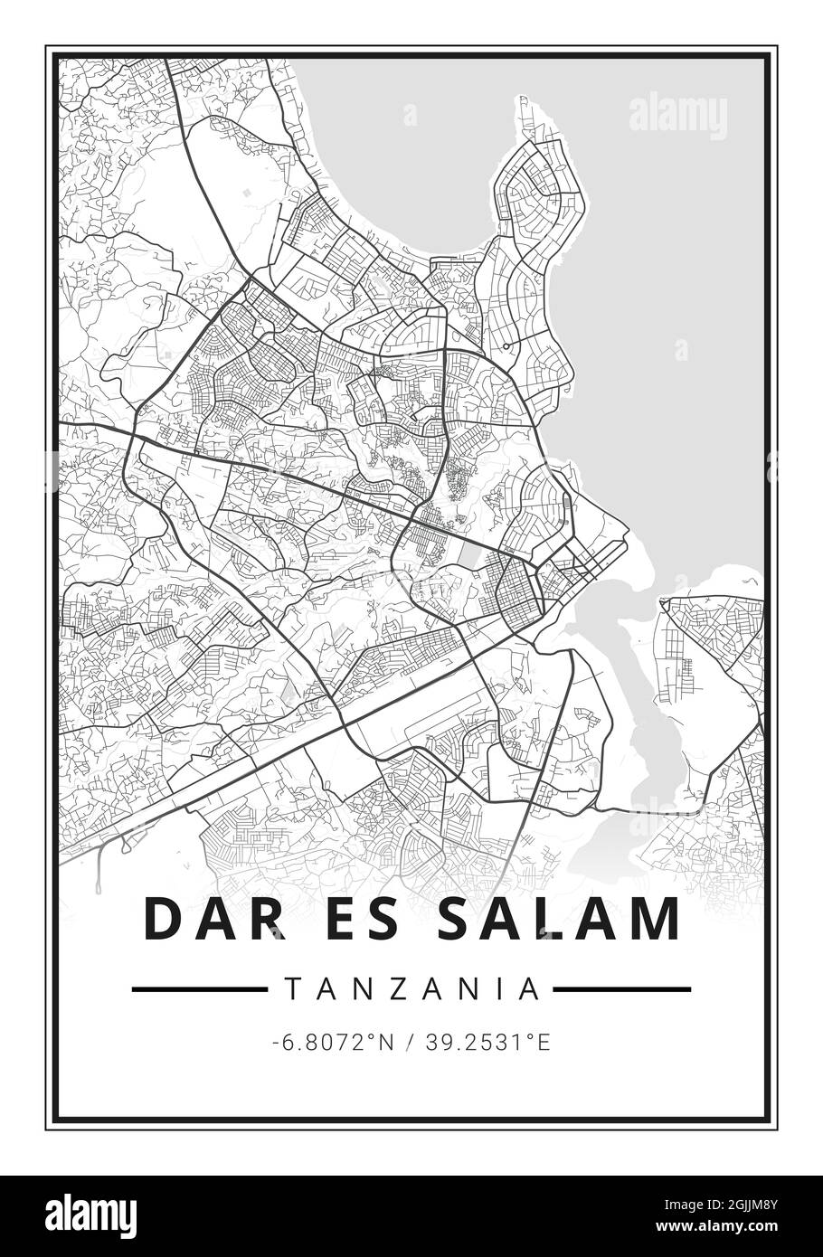Satellite View Tanzania Country High Resolution Stock Photography and ...