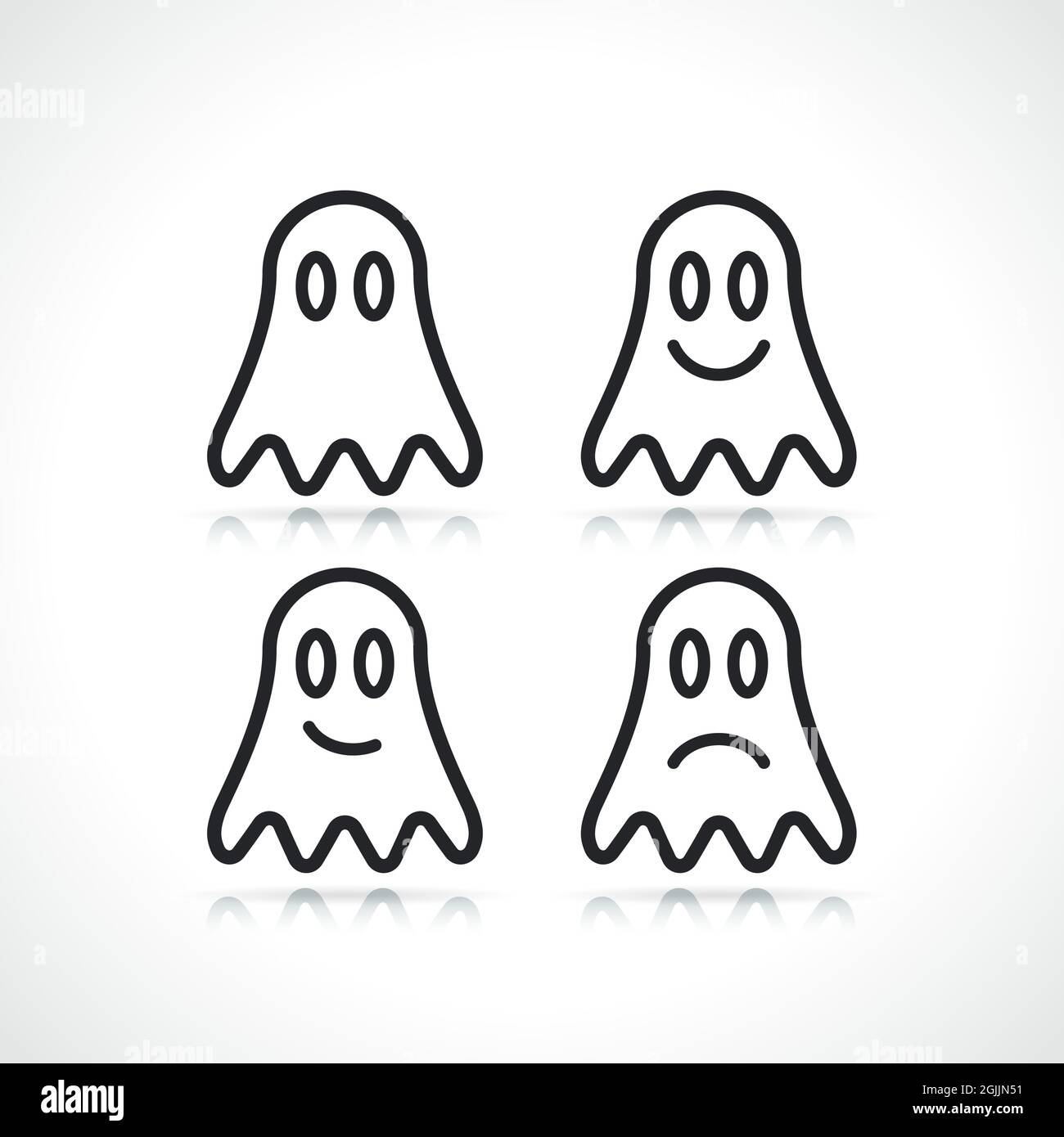 Ghost sheet Stock Vector Images - Alamy