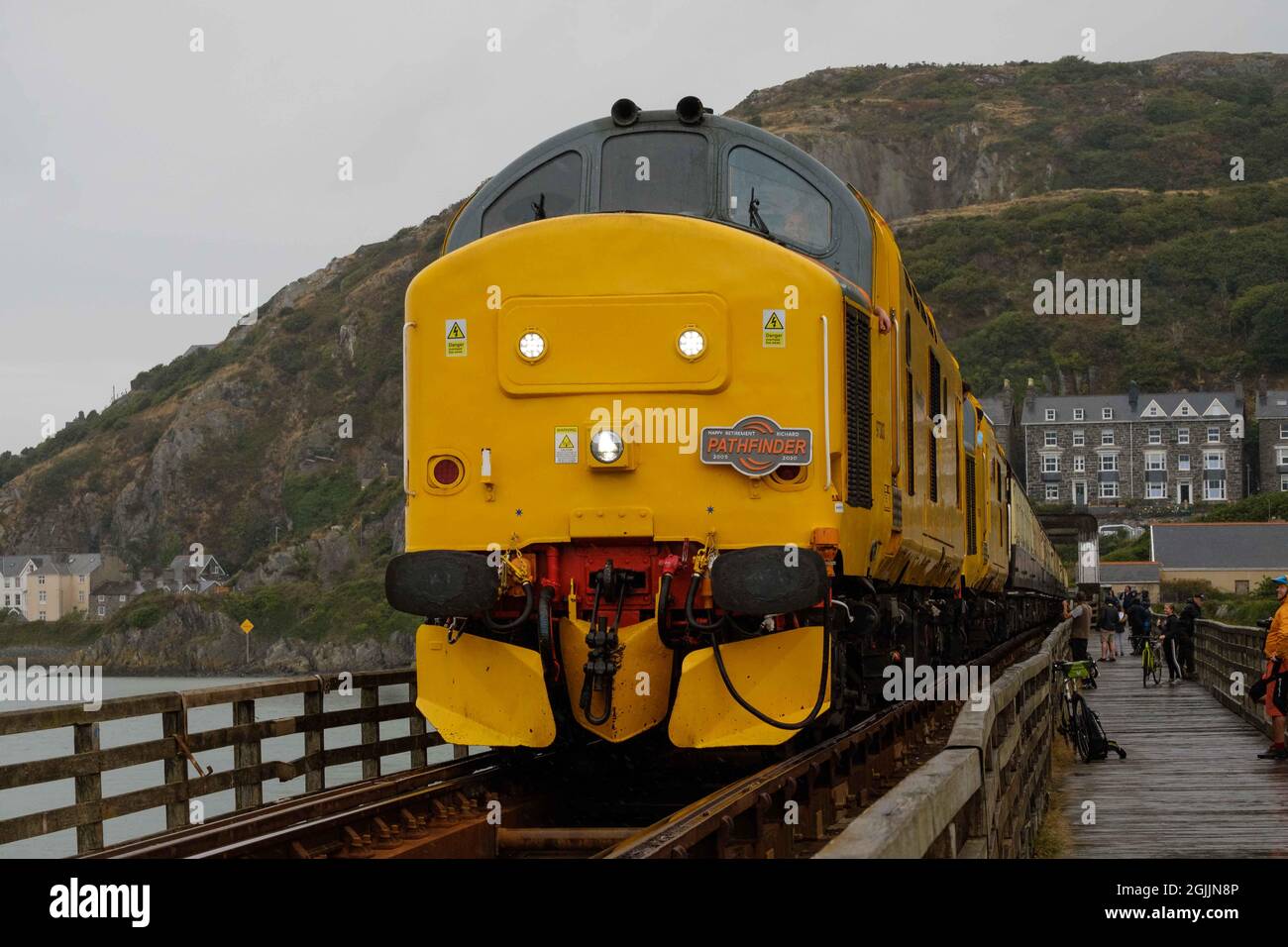 Cambrian Coast Express, Pathfinder Tours August 2021 Stock Photo - Alamy