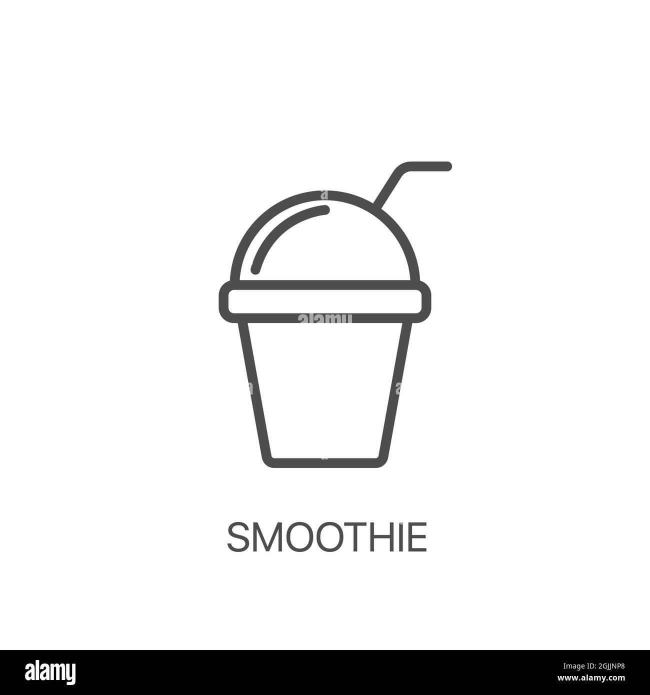 Smoothie. Juice cup icon. Symbol of detox diet and healthy lifestyle ...
