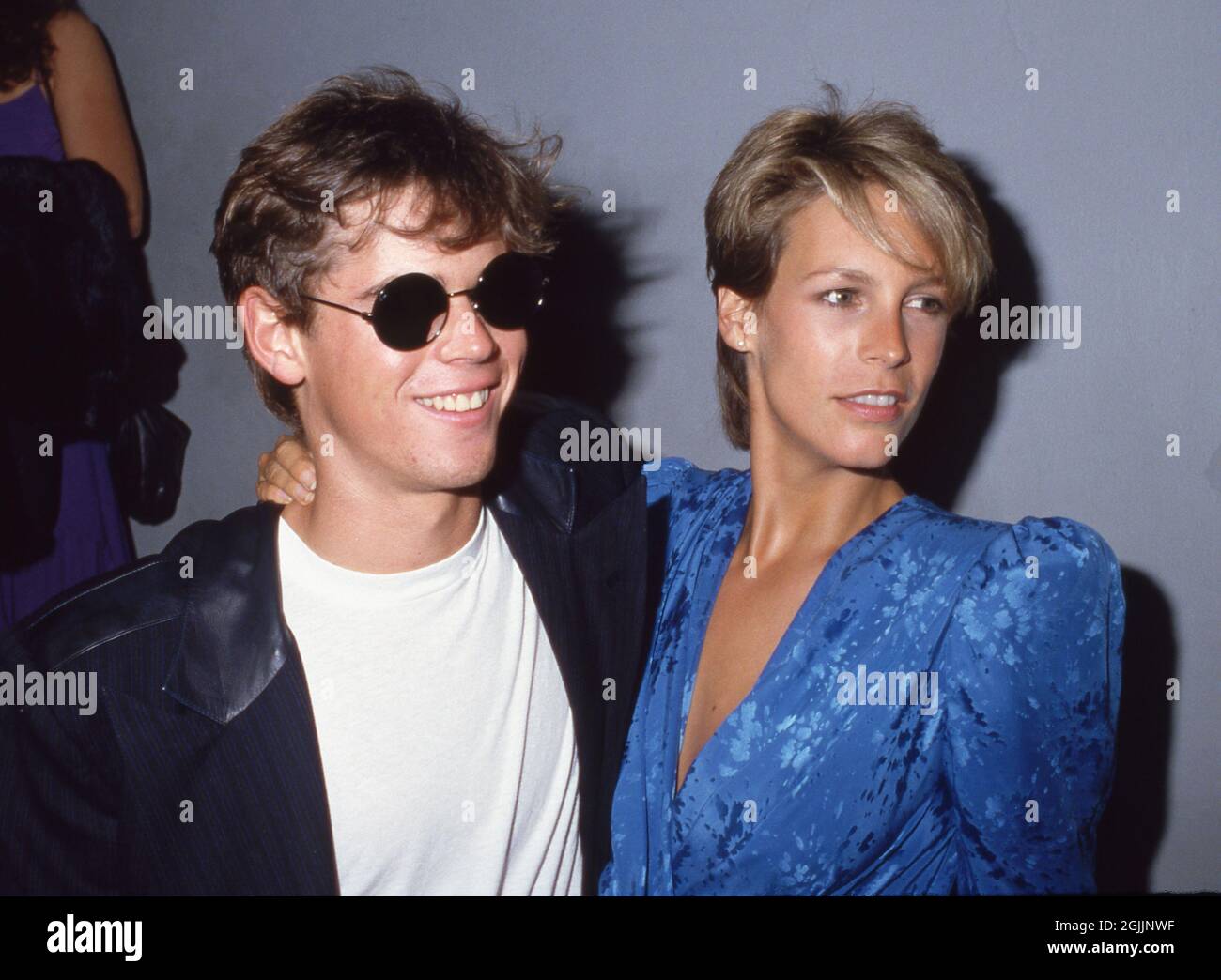 Jamie Lee Curtis and C. Thomas Howell at "Grandview, USA" Premiere ...