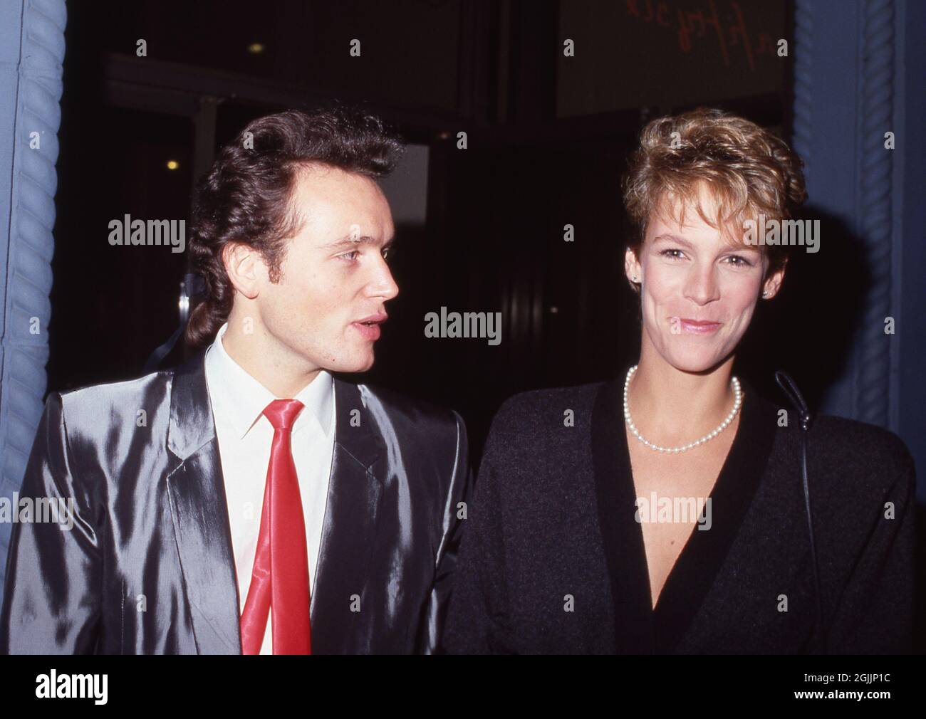 Jamie Lee Curtis and Adam Ant Circa 1984 Credit: Ralph Dominguez ...