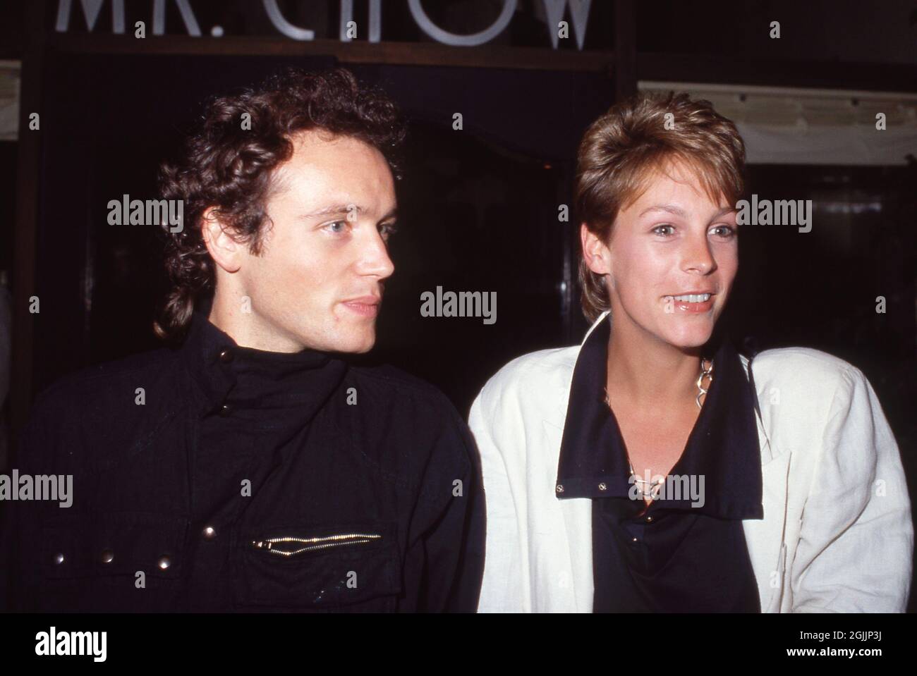 Jamie Lee Curtis and Adam Ant Circa 1984 Credit: Ralph Dominguez/MediaPunch Stock Photo - Alamy