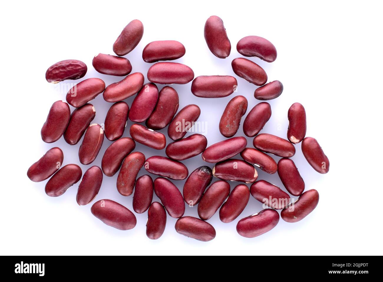 Not cooked organic, red beans, close-up, top view Stock Photo - Alamy