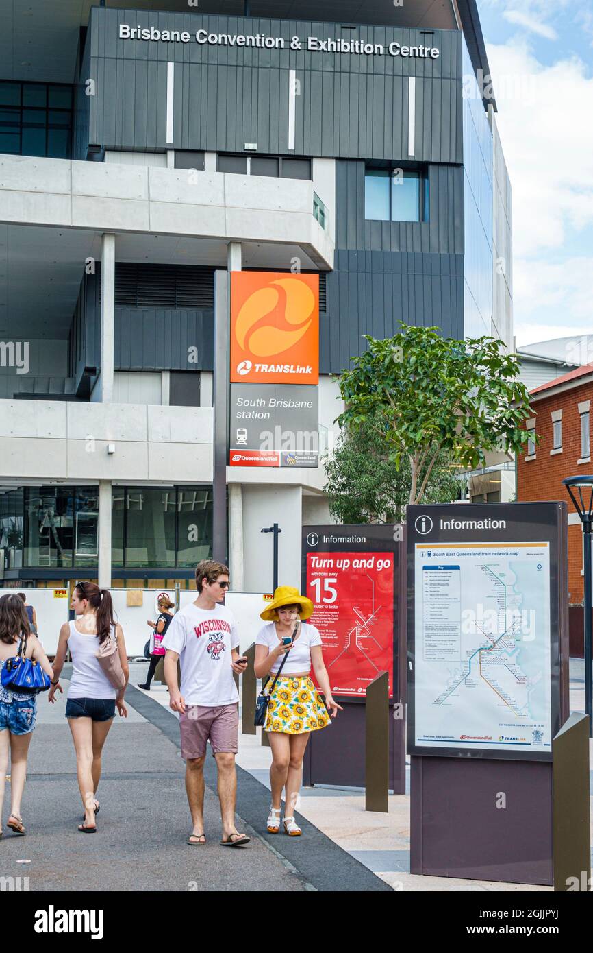 Brisbane Australia,South Brisbane Station,Queensland Rail City network ...