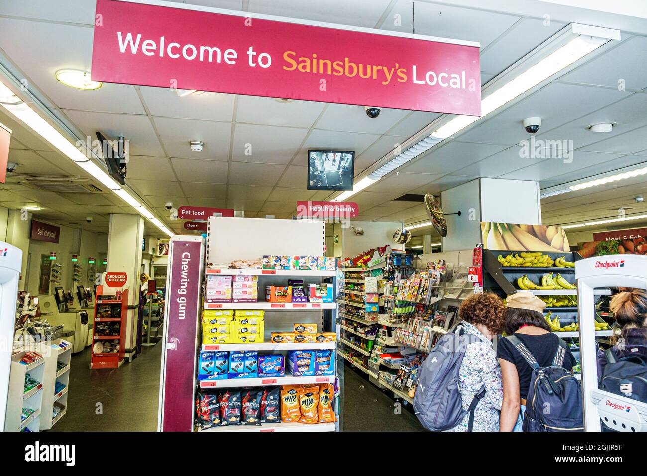 Sainsburys Store Inside High Resolution Stock Photography and Images ...