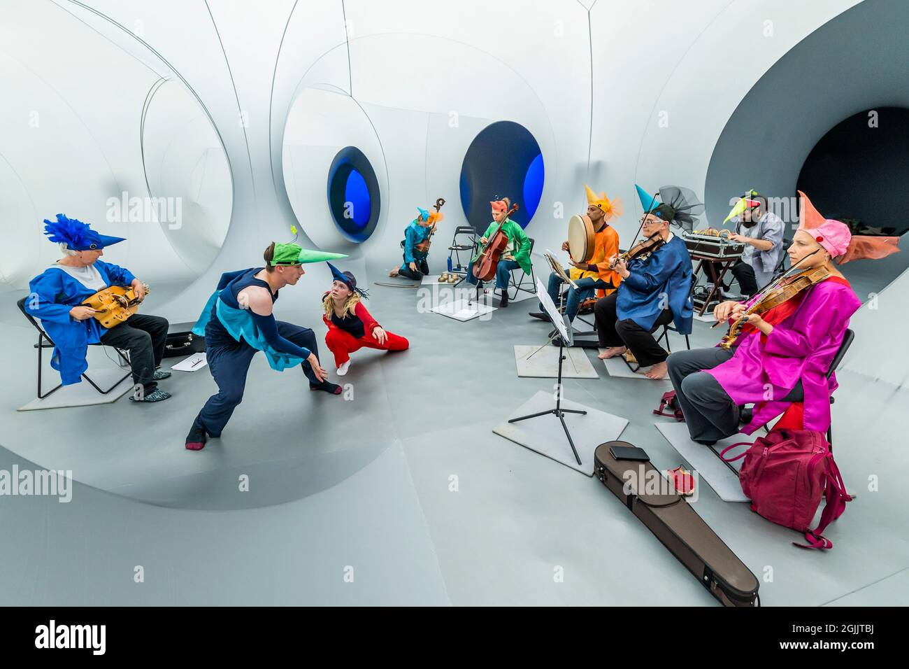 London, UK. 10th Sep, 2021. Colourscape! A revamped Festival Two ...