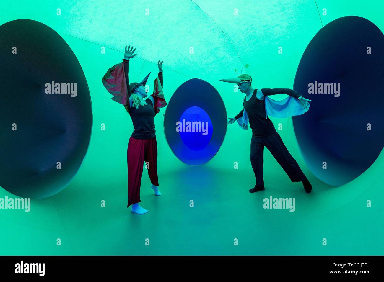 London, UK. 10th Sep, 2021. Colourscape! A revamped Festival Two ...