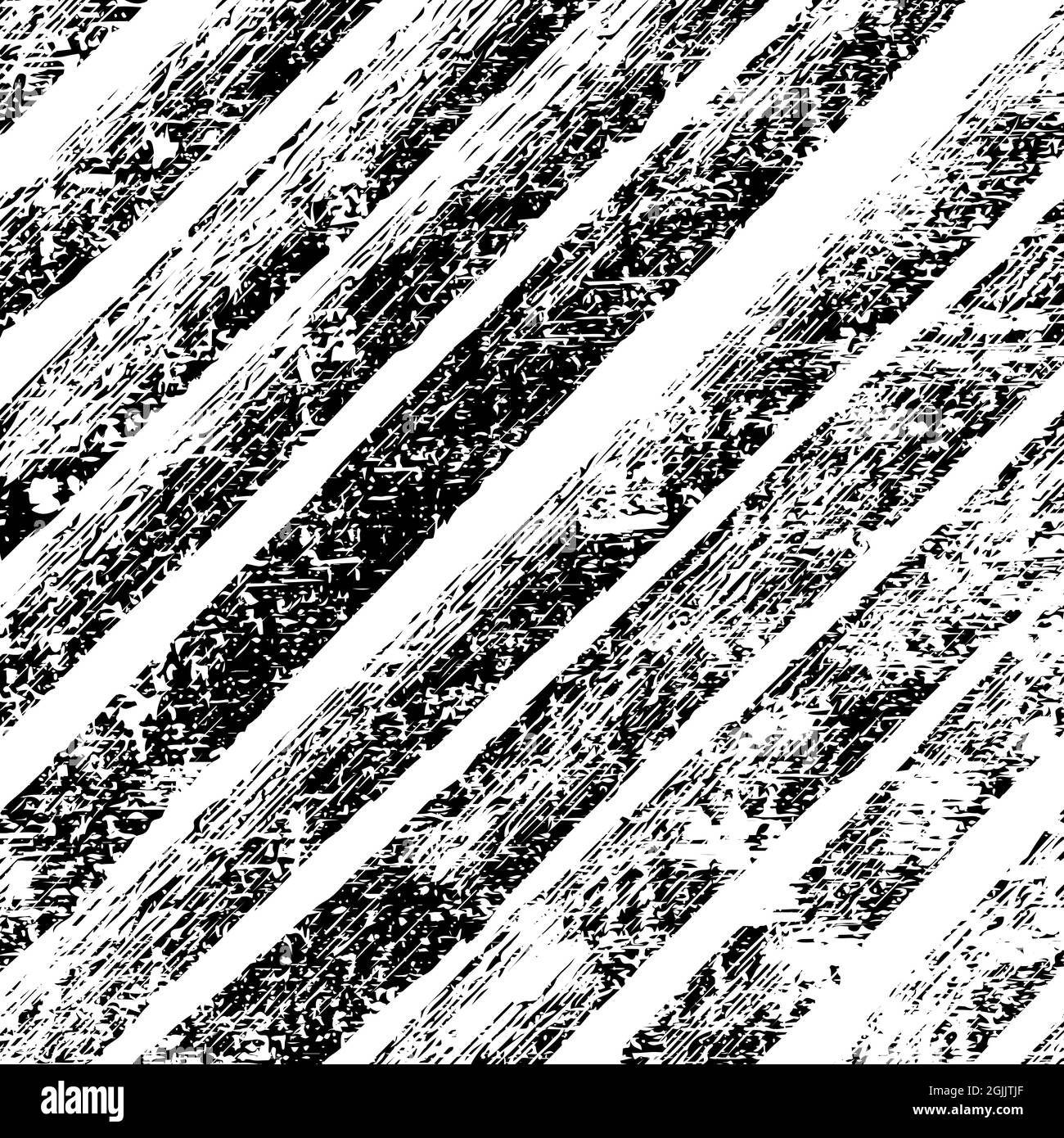 Black diagonal grungy stripes. Dry brush strokes. Modern pattern ...