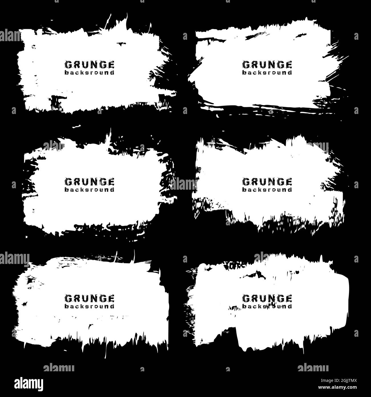 Set of grunge scratch urban background. Vector illustration. Isolated ...