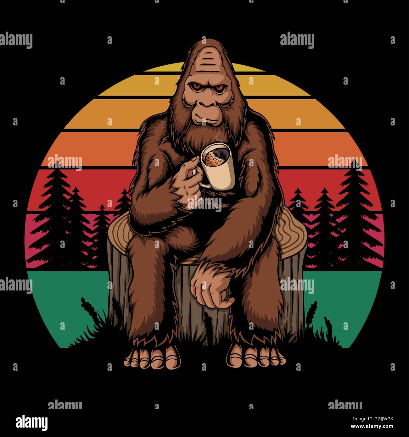 Messin With Sasquatch Wallpaper