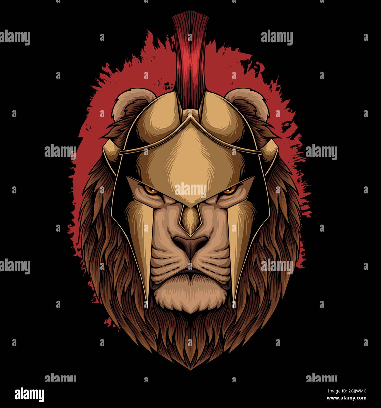 Lion gladiator Stock Vector Images - Alamy