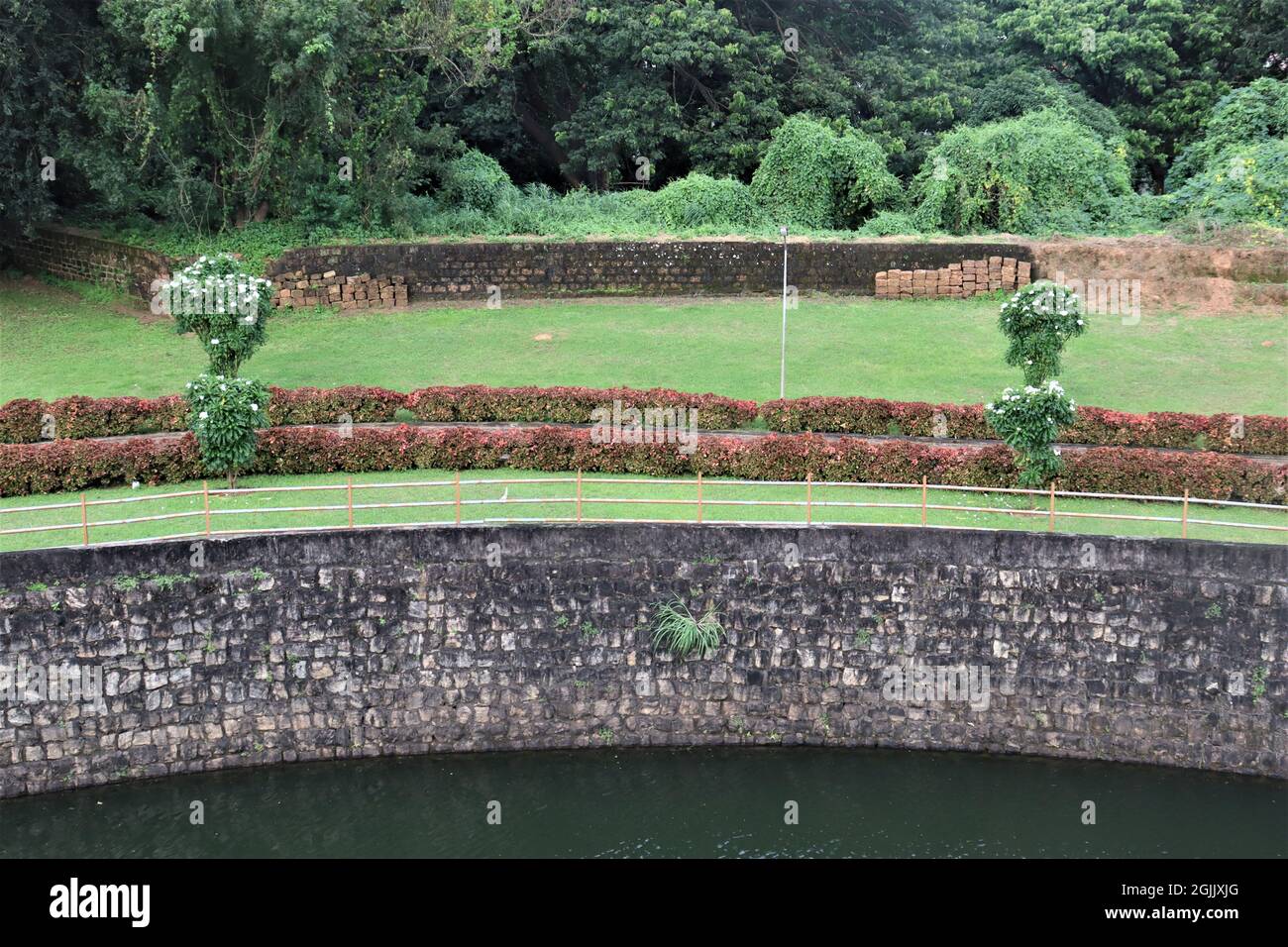 Tipu sultan Palakkad Fort in India alone with garden. tipu sultan ...